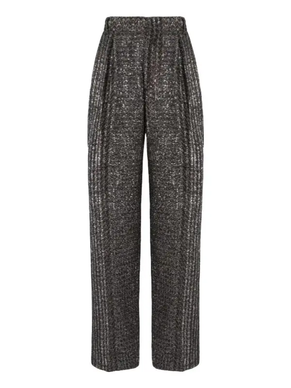 Missoni Lamé Sequin Wide-leg Pants - Multicoloured
