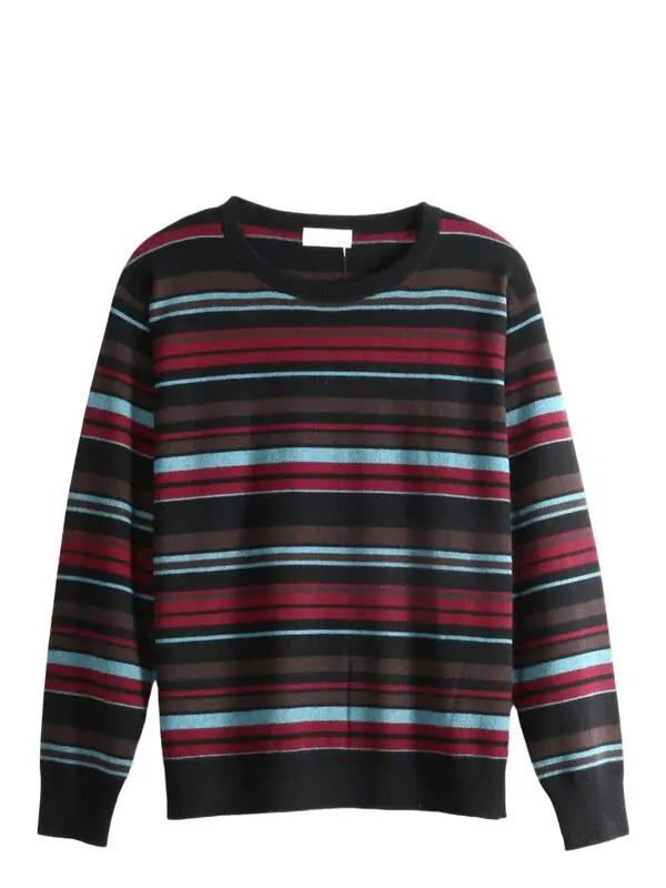 Dries Van Noten Long-sleeve Crew-neck Sweater - Black