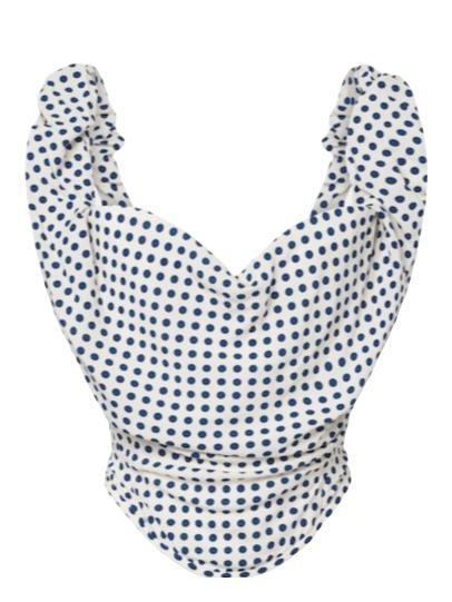 VIVIENNE WESTWOOD Sunday Polka-dot Bustier Top - No