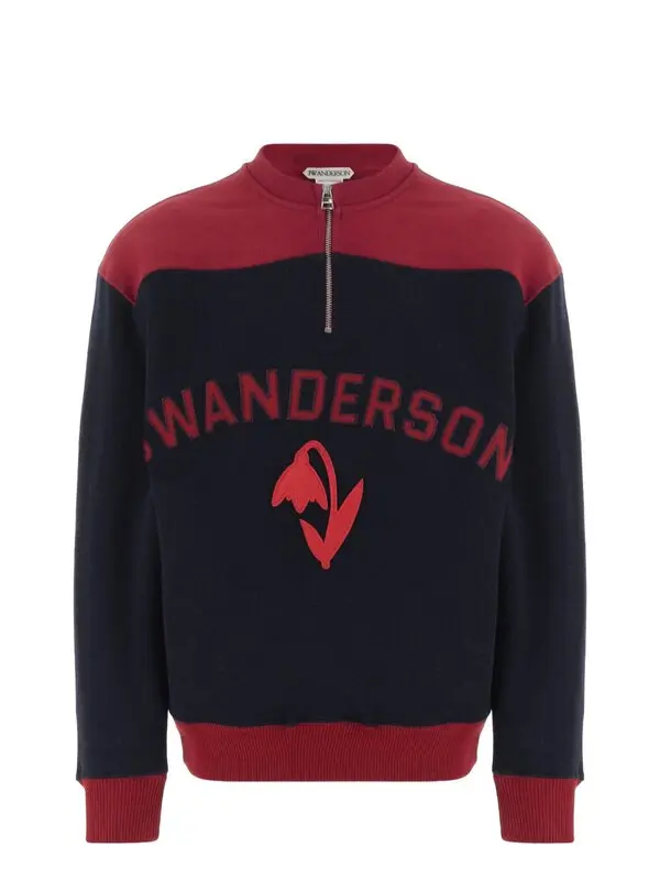 J.W.ANDERSON Sweatshirt With Logo - Multi