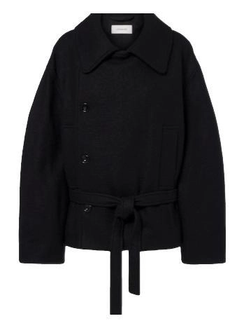 LEMAIRE Double-breasted Alpaca And Wool Coat - No