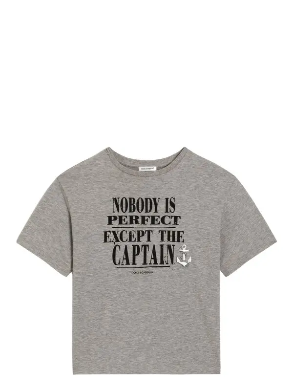Dolce & Gabbana Jersey T-shirt - Grey