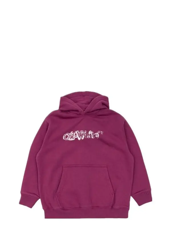 Off-White Long-sleeved Sweatshirt - Red
