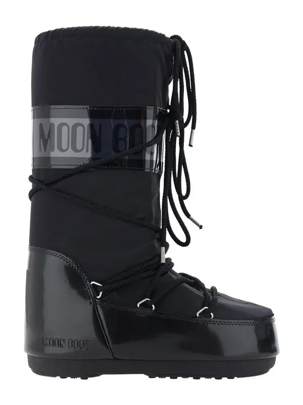 Moon Boot Icon Glance Boots - Black