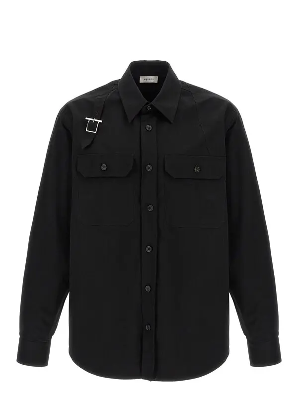 Alexander McQueen Harness Utility' Shirt - Black