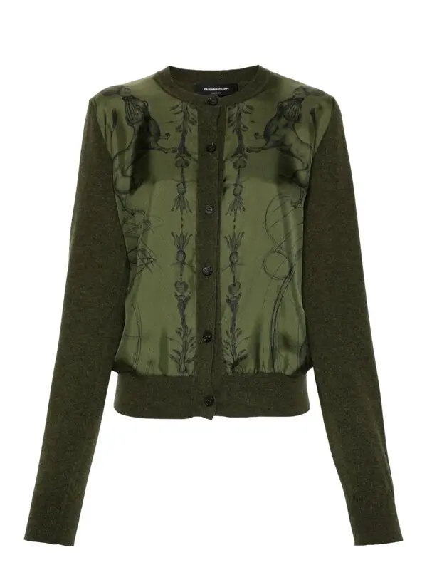 Fabiana Filippi Long-sleeved Cardigan - Black
