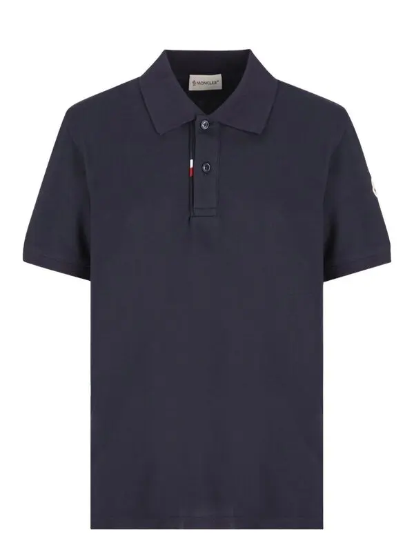 Moncler Logo-patch Polo Shirt - No