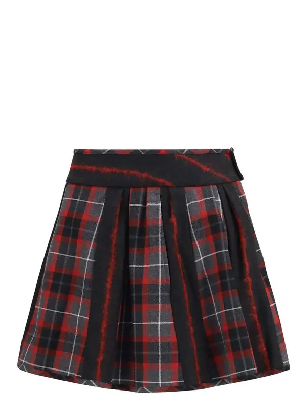 VIVIENNE WESTWOOD Bell Virgin Wool Mini Skirt - Red
