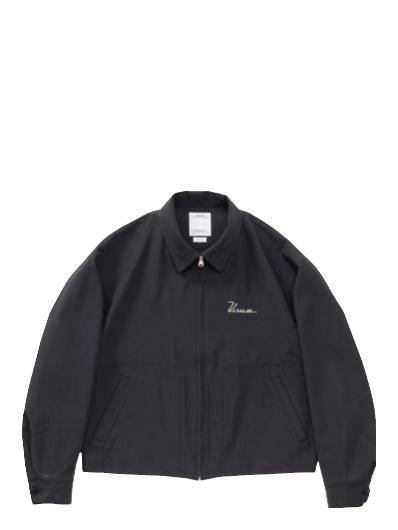 Visvim Somer Swing Graphic Zip Jacket - Black