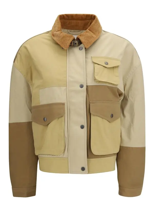 Isabel Marant Étoile Marant Risla Cotton Jacket - Cream