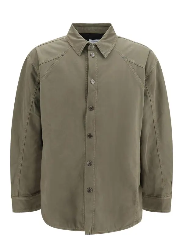 Off-White Racing Staff Cottvel Mil Sport Jacket - Green