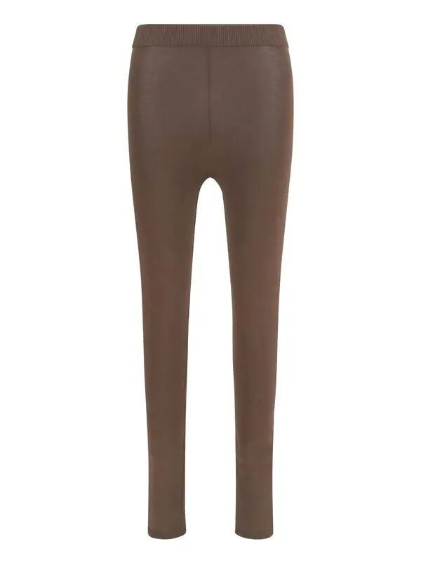 Balenciaga High-rise Leggings - Brown