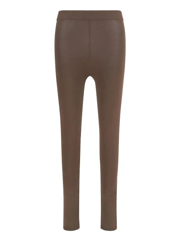 Balenciaga High-rise Leggings - Brown