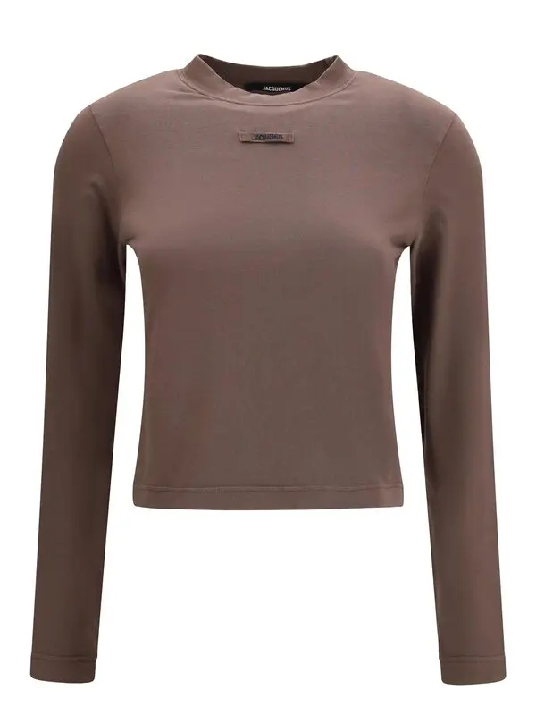 Jacquemus Long-sleeve T-shirt - Brown