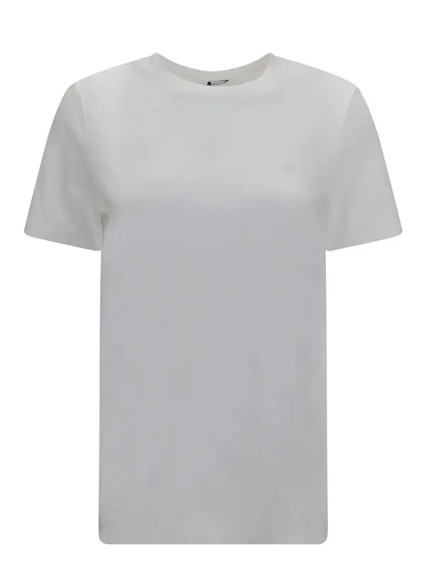 Balmain Embroidered Jersey T-shirt - White