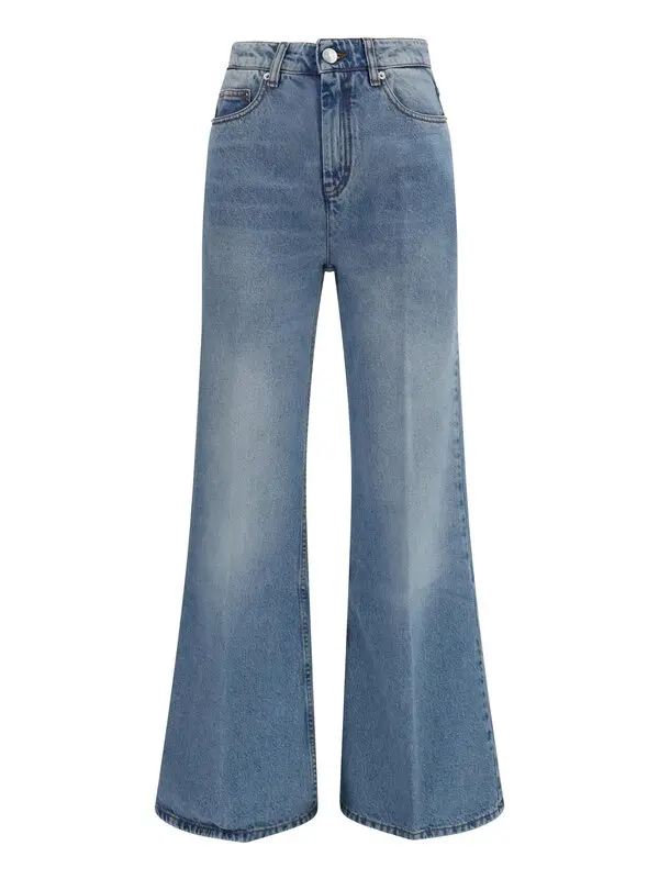 AMI Paris Flared Jeans - Blue