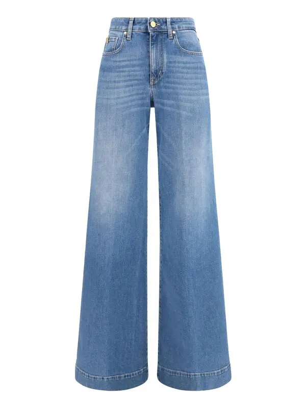 JACOB COHЁN Wide-leg Jeans - Blue
