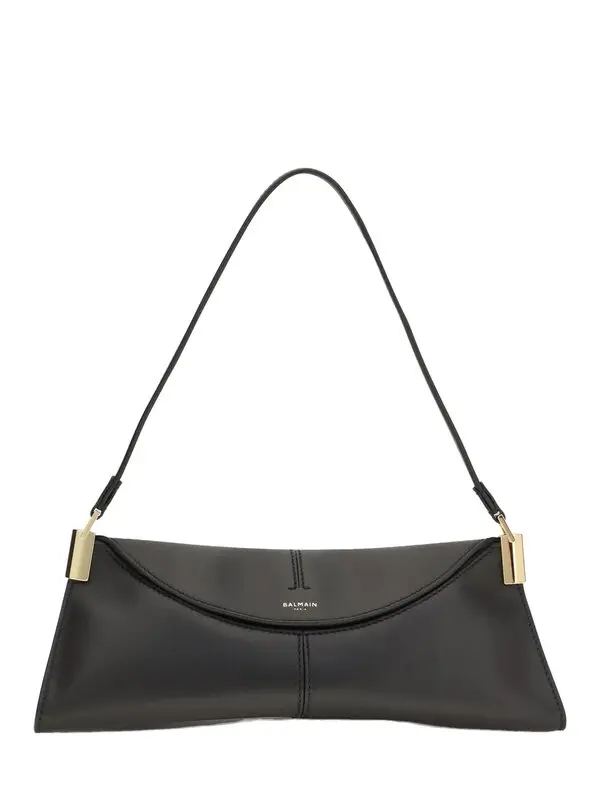 Balmain Small 64-83 Shoulder Bag - Black