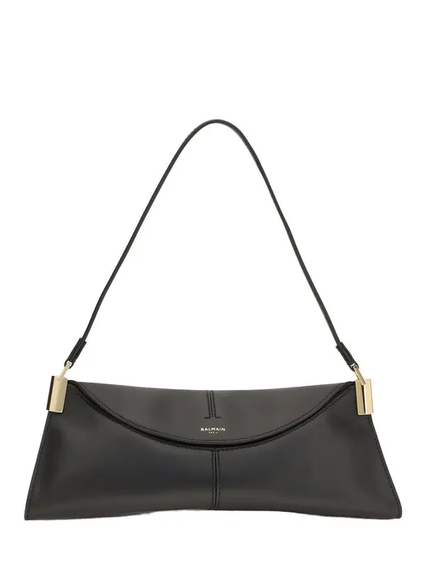 Balmain Small 64-83 Shoulder Bag - Black