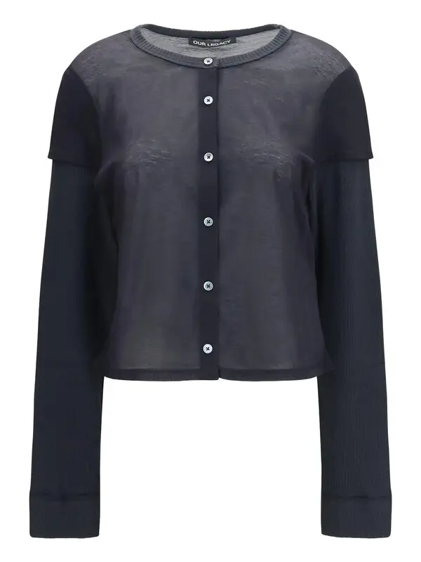 Our Legacy Heat Cardigan - Black