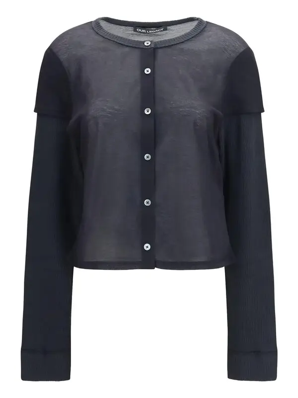 Our Legacy Heat Cardigan - Black