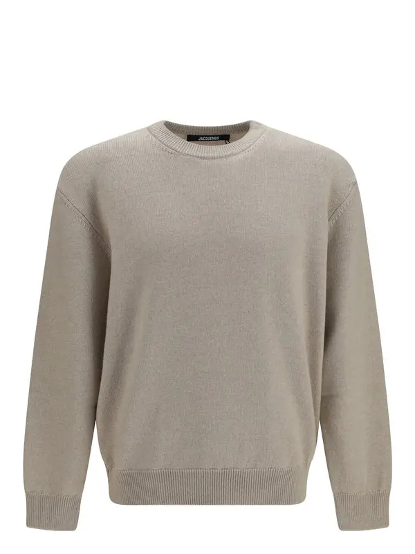 Jacquemus La Maille Moulin Sweater - Cream
