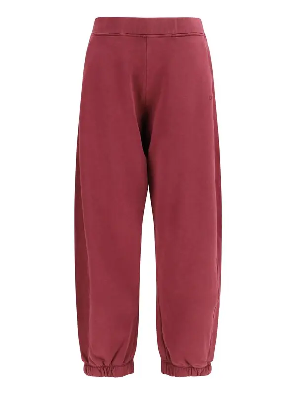 Off-White Off Stamp Balloon Sweatpants - Purple