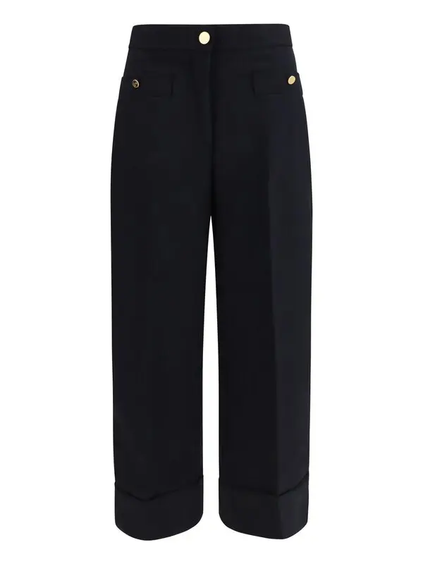 Thom Browne Hopsack Suit Pants - Blue