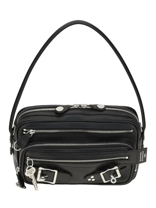 Acne Studios Camero Party Belts Shoulder Bag - Black