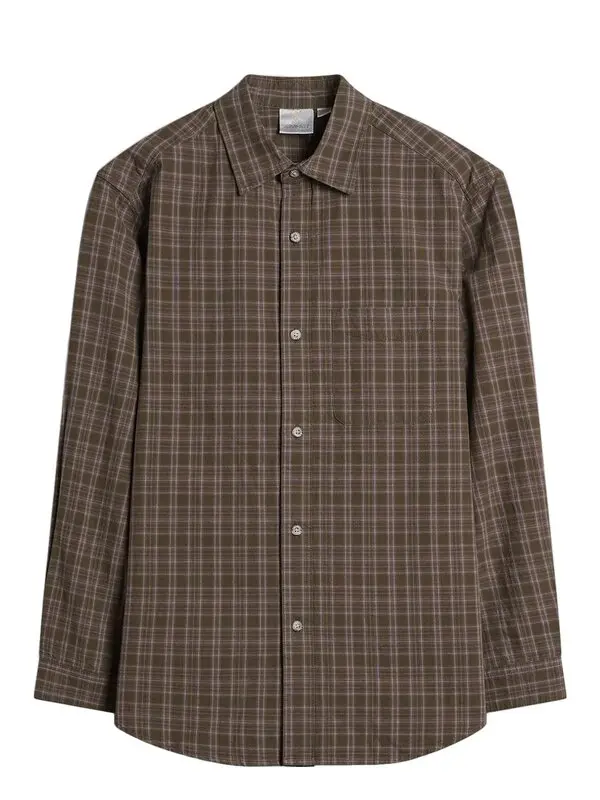 Gramicci Heavyweight Checkered Shirt - Violet