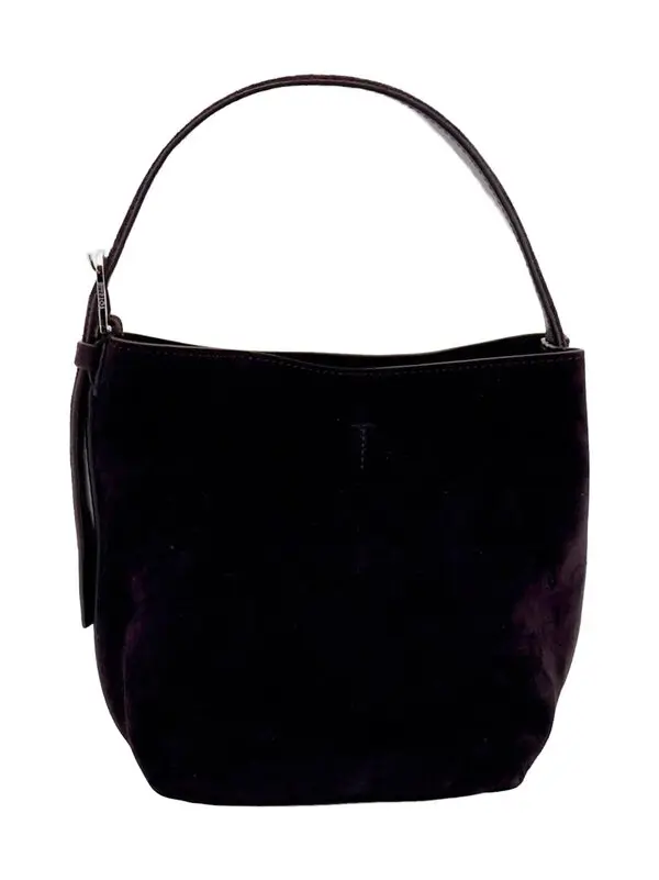 TOTEME Small Belted Suede Handbag - Multicolor
