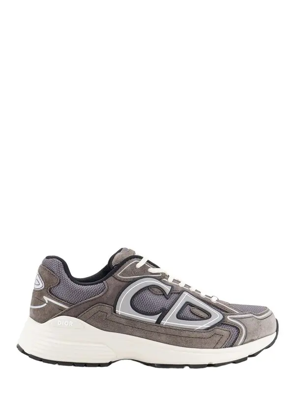 Dior B30 Countdown Sneaker In Suede And Technical Mesh - Multicolor