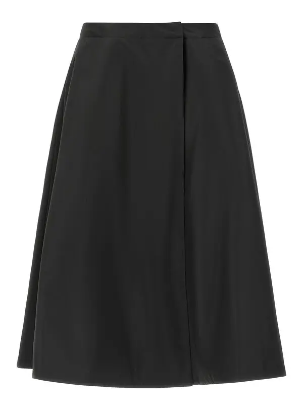 Moncler Padded Taffeta Skirt - Black