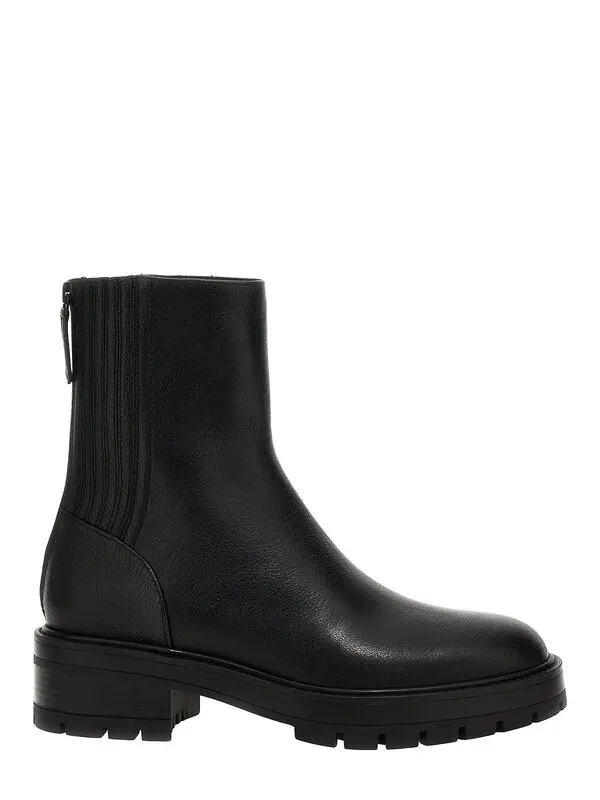 AQUAZZURA Saint Honore' Ankle Boots - Black