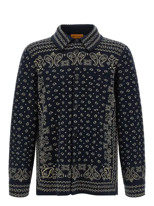 Guest In Residence Wild Rag' Shirt - Blue