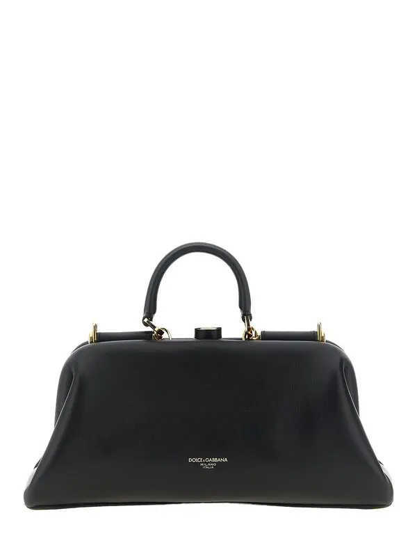 Dolce & Gabbana Grandma' Medium Handbag - Black