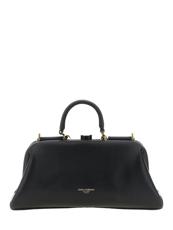 Dolce & Gabbana Grandma' Medium Handbag - Black