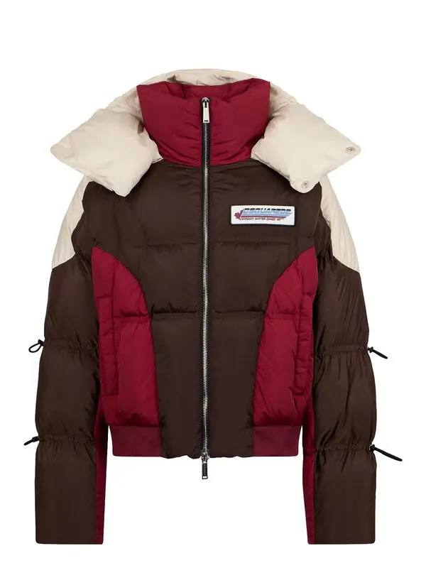 Dsquared2 Dominate Your Sport Drawstring Down Jacket - Multicolor