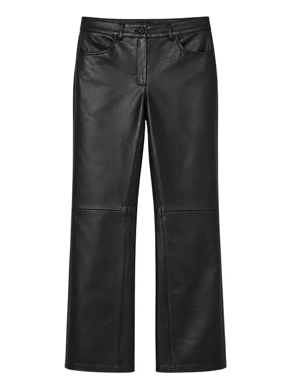 ZUT The Astor Leather Pants - Black