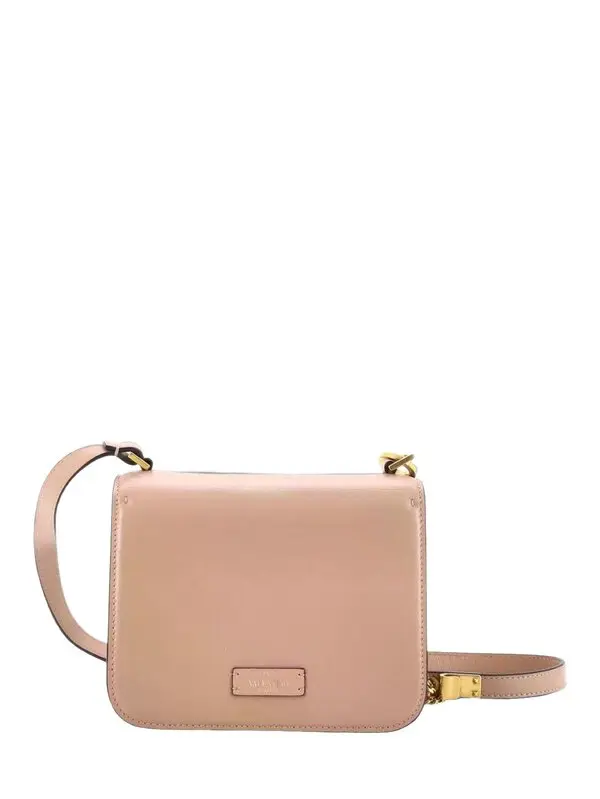Valentino Garavani Vsling Leather Small Shoulder Bag - Neutrals