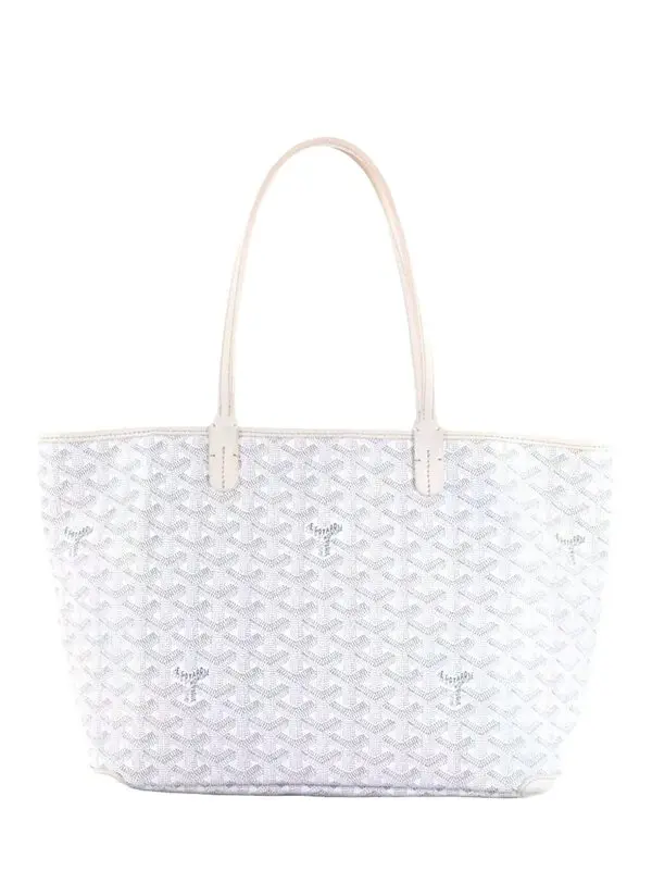 Goyard Artois Coated Canvas Pm Tote Bag - White