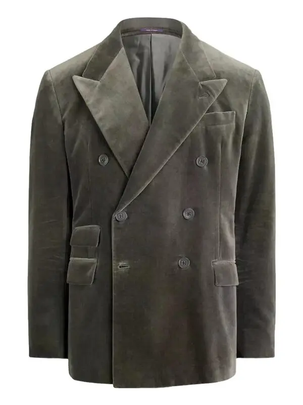 Ralph Lauren Purple Label Double-breasted Dinner Jacket - Grey