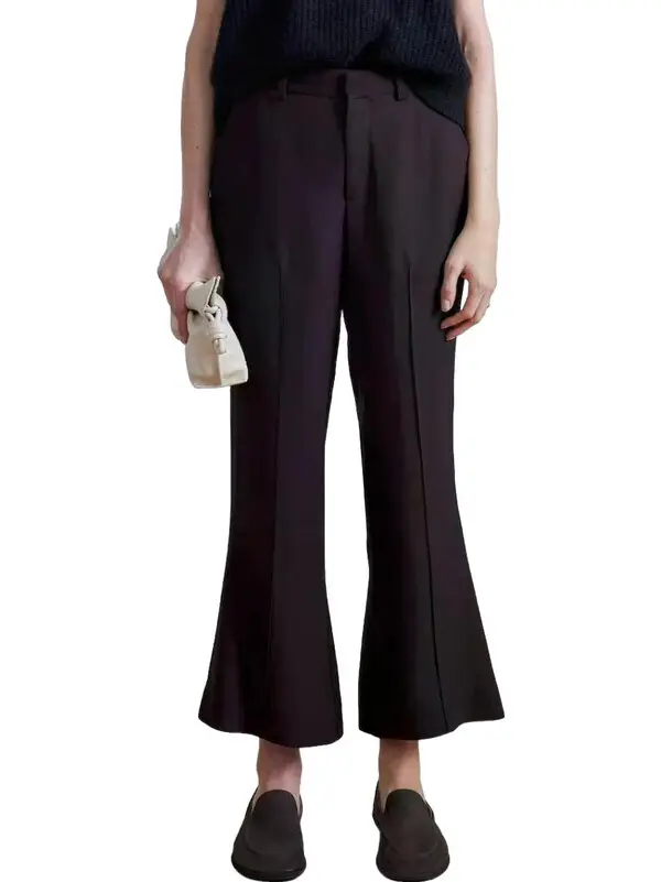 APIECE APART Rene Kick-flare Trousers - Brown