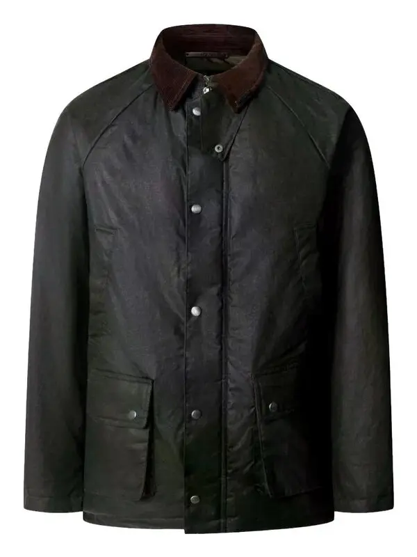 HACKETT  Waxed Cotton-coated Jacket - Green