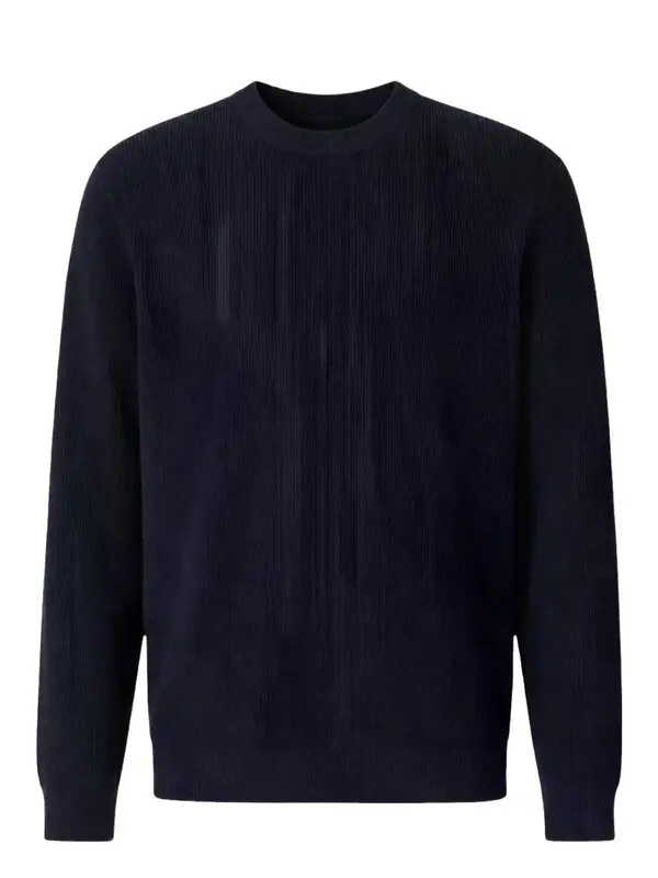 Nn07 Danny Ribbed-knit Sweater - Blue