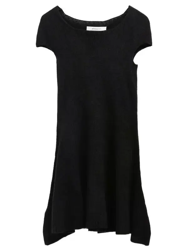 Gimaguas Sindi Cap-sleeve Mini Dress - Black