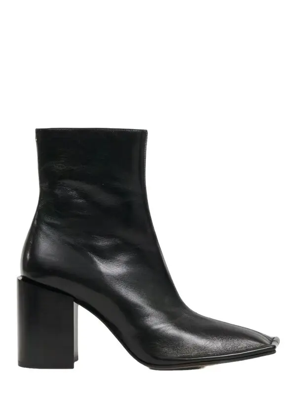 MAISON MARGIELA Square-toe Ankle Boots - Black