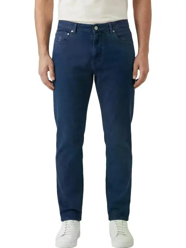 Brunello Cucinelli Five-pockets Straight-leg Jeans - Blue