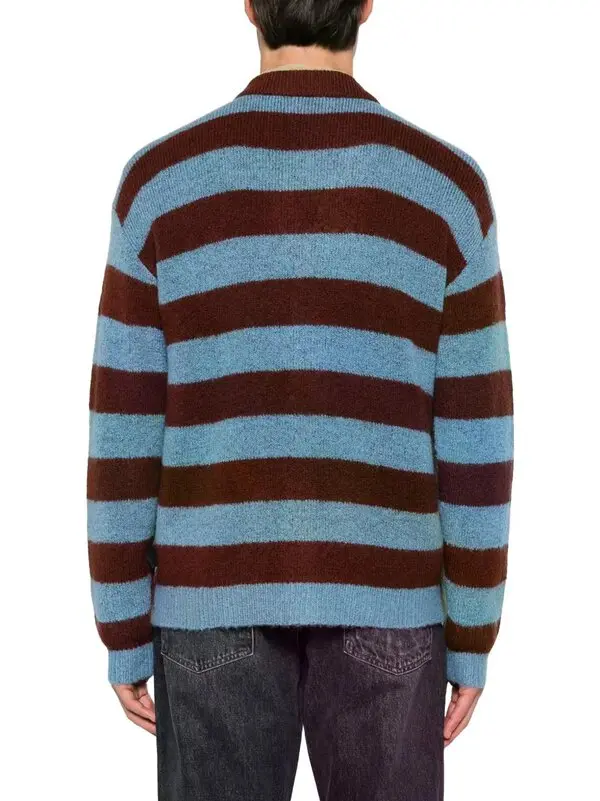 Paul Smith Stripe Cardigan - Blue