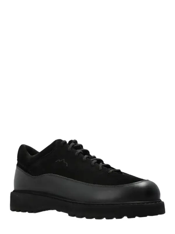 Diemme Cornaro Gala Leather Sneakers - Black